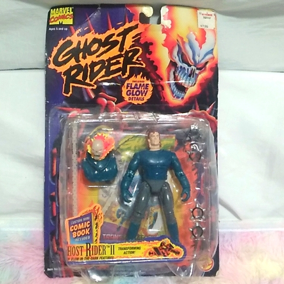 Toy Biz | Toys | New Ghost Rider 2 Glow In The Dark Vintage Collectible ...